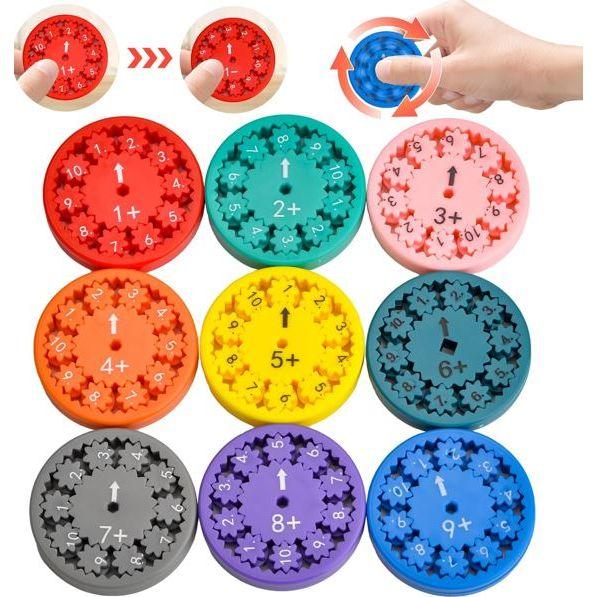 Pibi 2-in-1 Kids Educational Maths Fidget Spinner (Addition ...
