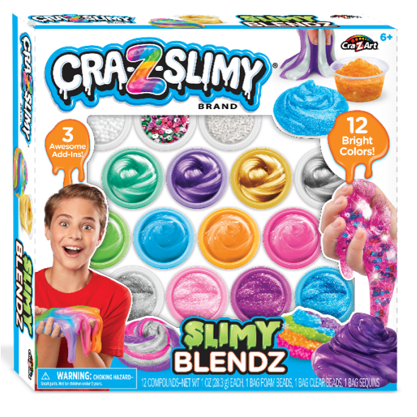 Cra-Z-Slimy Slimy Blends Pack of 12 Multicolor Age-6 Years & Above ...