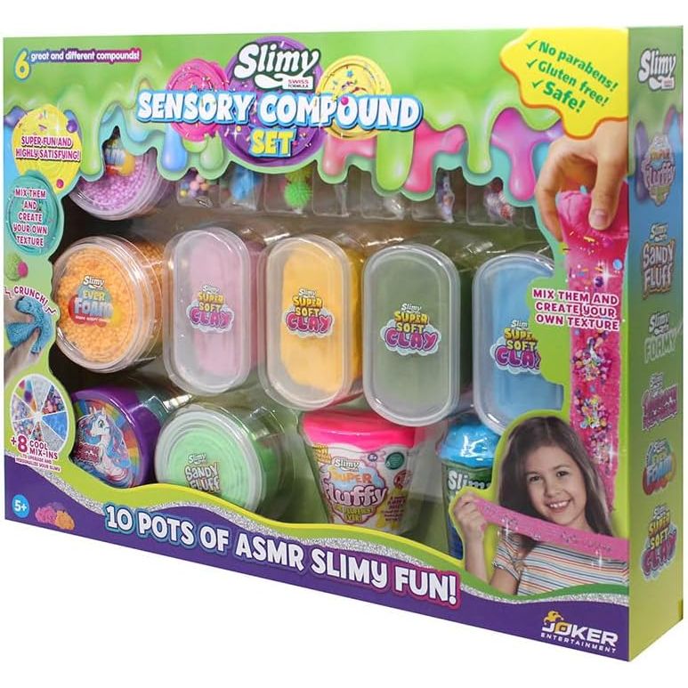 Slimy Sensory Compound Activity Set Pack of 10 Age- 5 Years & Above ...