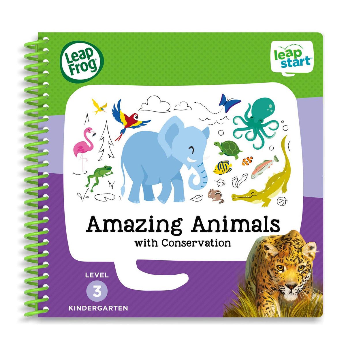 LeapFrog LeapStart Amazing Animals Activity Book Multicolor Age-2 Years ...