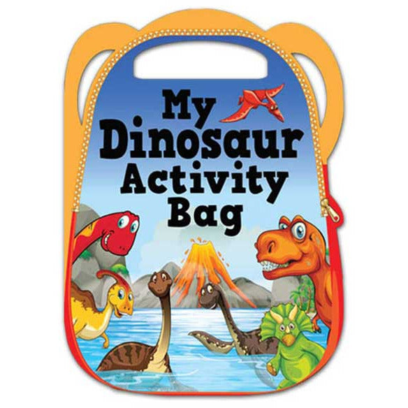 My Dinosaurs Activity Bag Shaped Book - Peekaboo