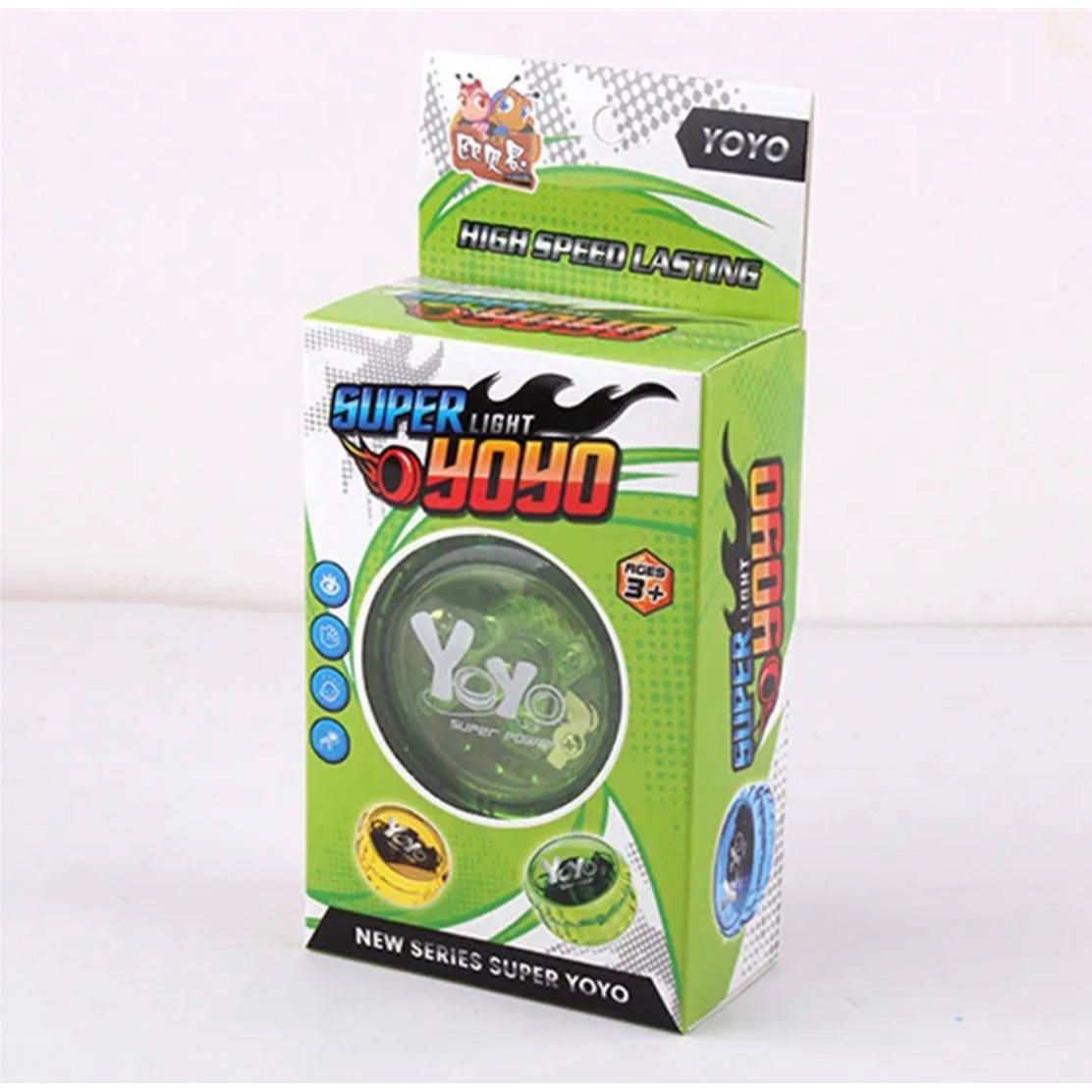Pibi Kids Reflex Auto Return Yo-Yo Ball with Light Green Age- 3 Years & Above - Peekaboo