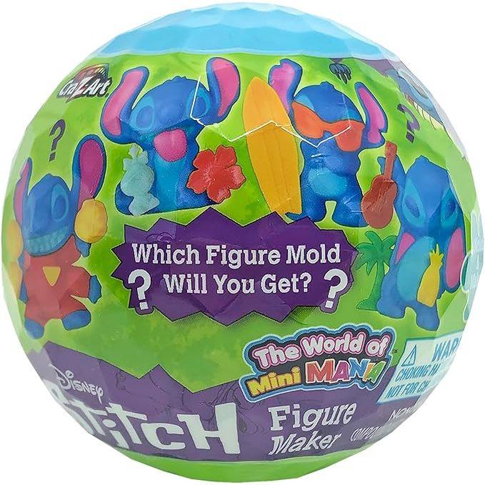 Cra-Z-Art Disney Stitch World of Mini Mania Ball 3D Modelite Figure ...