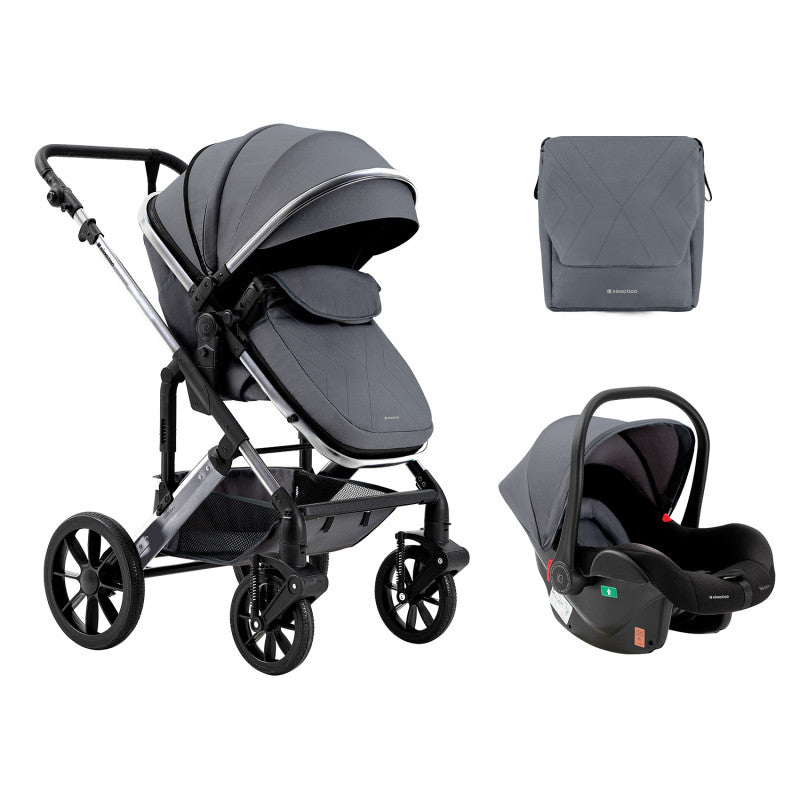Kikkaboo Darling 3-In-1 Travel System Stroller with Transferable Seat ...