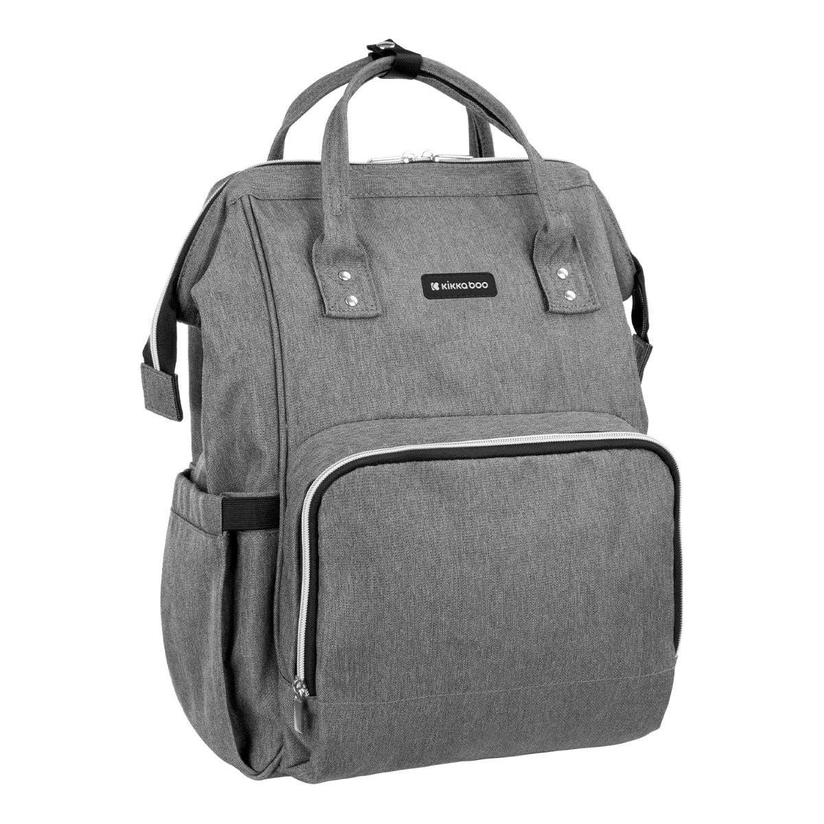 Kikkaboo Siena 2-in-1 Mama Diaper& Travel Backpack Dark Grey - Peekaboo
