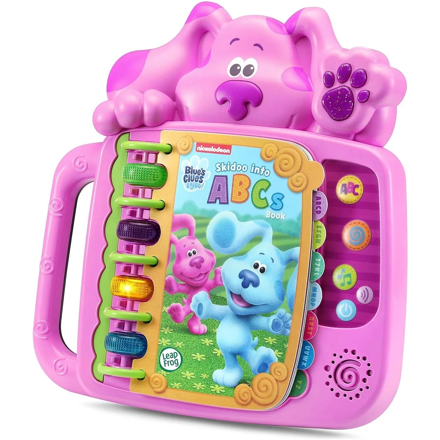 LeapFrog Blue's Clues and You! Skidoo Into ABCs Book Pink Age- 2 Years ...