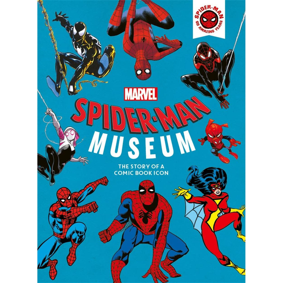 Marvel Spider-Man Museum Hardcover Book - Peekaboo