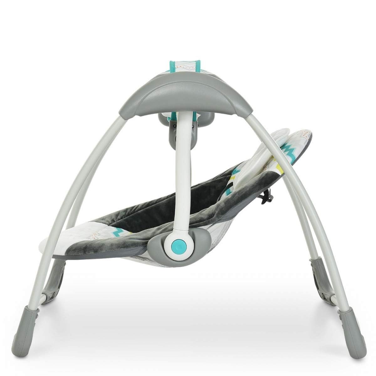 Mastela Baby Deluxe Portable Swing Chair Green & Grey 6503 Age- Newborn ...