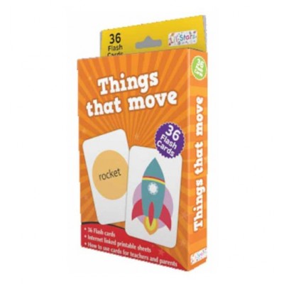 My First Flash Cards - Things that Move - Peekaboo