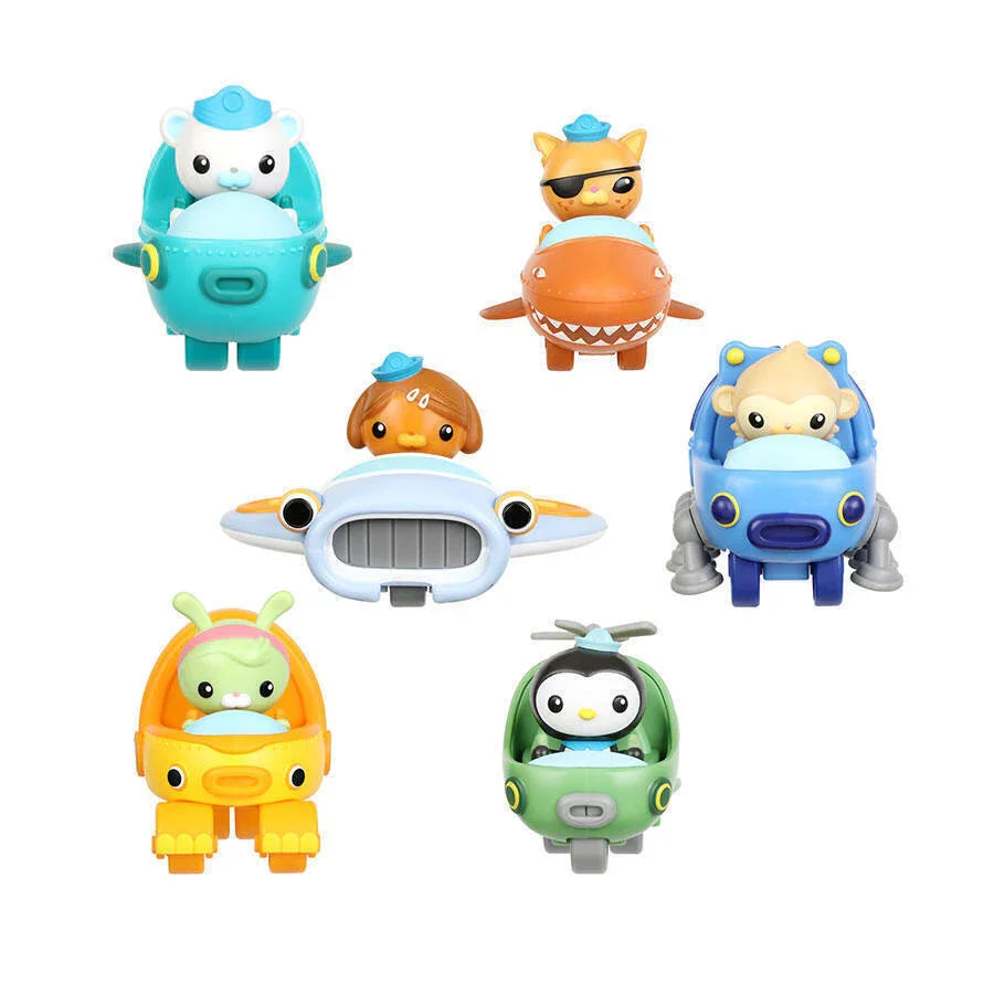 Octonauts Series 1 Gup Racers Assorted Pack of 1 Multicolor Age- 3 ...