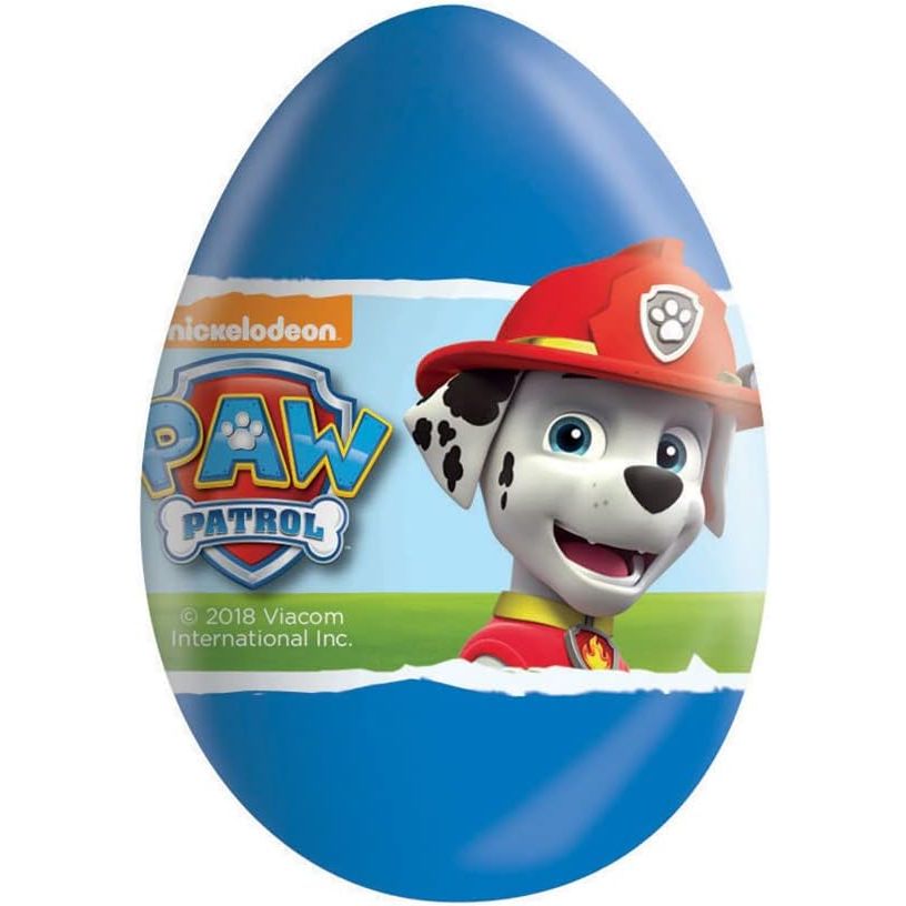 Paw Patrol Chocolate Egg with Surprise Gift 20 Grams Blue Age- 3 Years ...