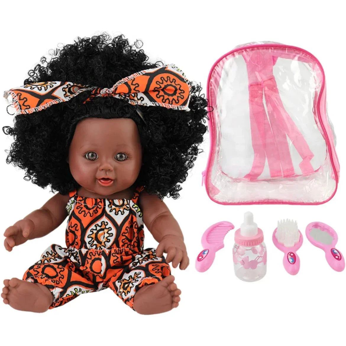 Pibi 12-Inch Baby Kenyan Fashion Assorted Doll in a Bag with Cute Baby ...