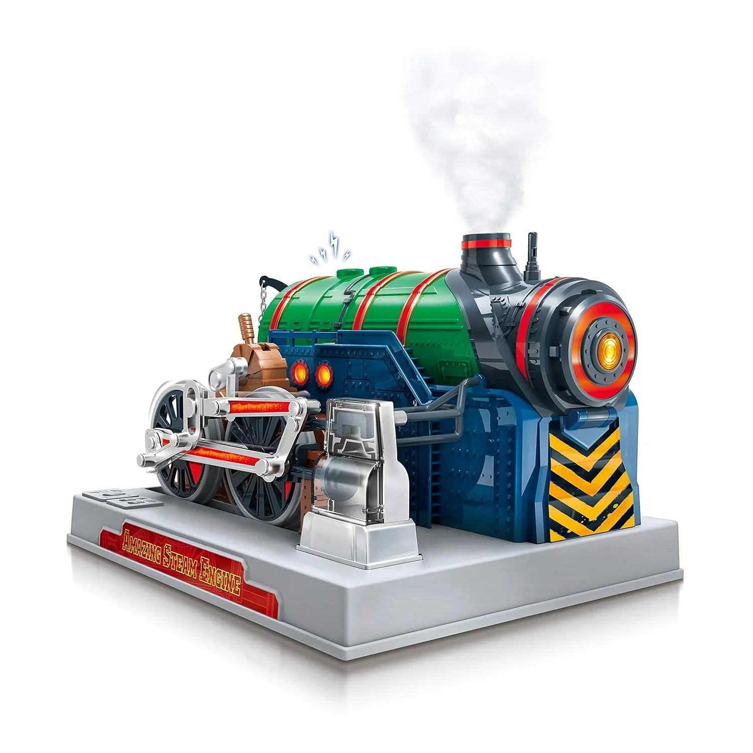 Connex Amazing Steam Engine 39107 802398 Age- 8 Years & Above - Peekaboo