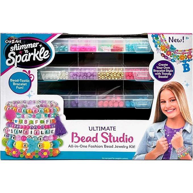 Shimmer 'n Sparkle Ultimate Bead Studio Age- 4 Years & Above - Peekaboo