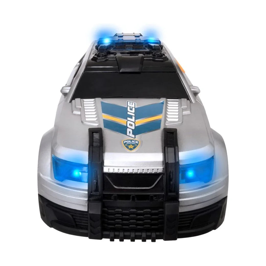Teamsterz Police Interceptor Car Vehicle Light and Sound Blue/Silver ...