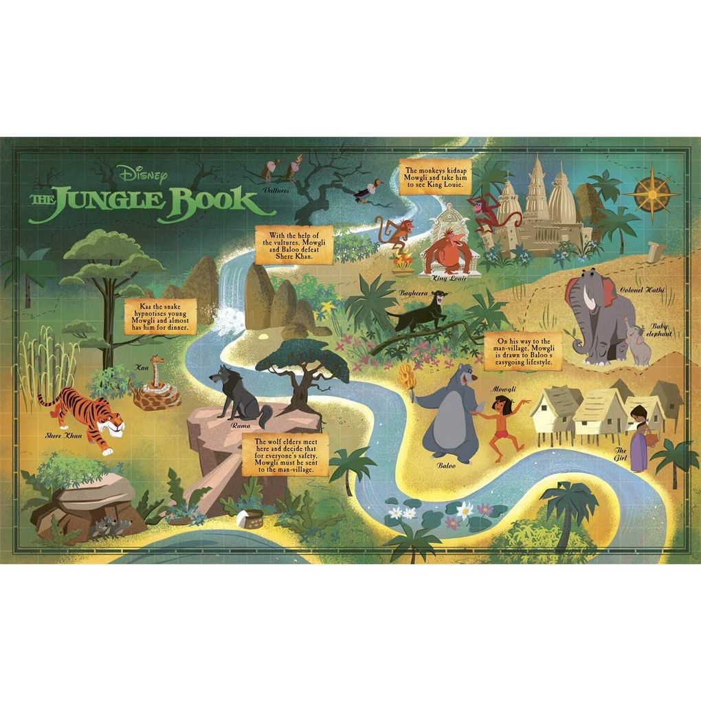 The Disney Book of Maps: A Guide to the Magical Worlds of Disney and ...