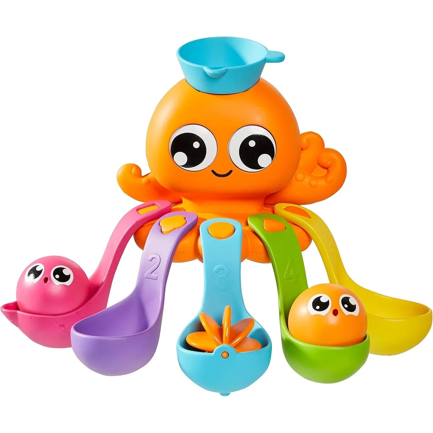Tomy Toomies 7 In 1 Bath Activity Octopus Multicolor Age- 18 Months ...
