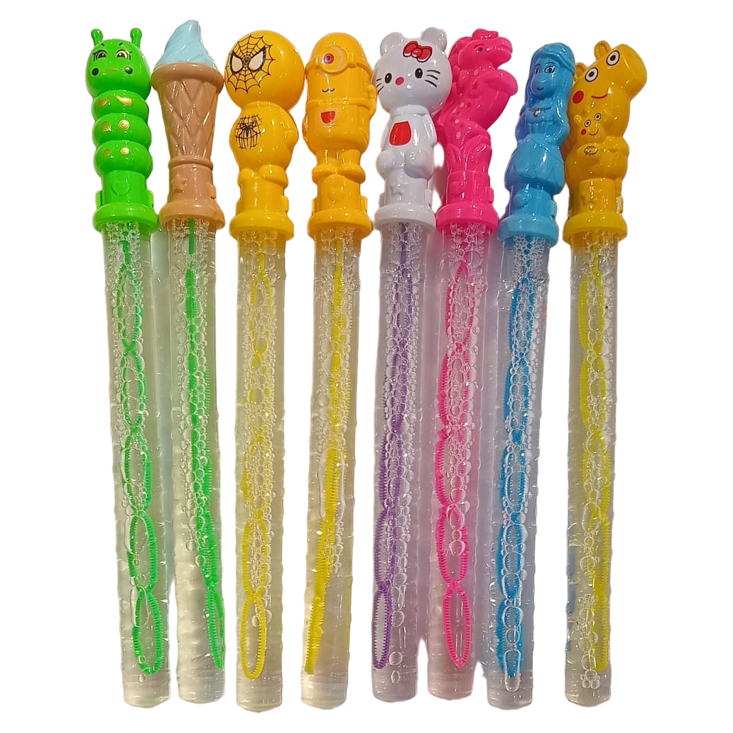Toyzoona Cute Cartoon Bubble Sticks 4Ml 25Cm Assorted Single Age-3 ...