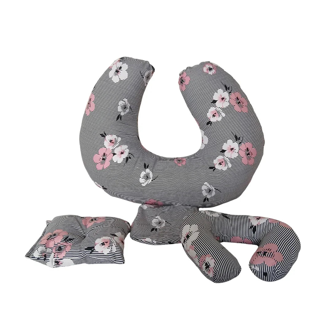 Tridarling Fiber Breastfeeding Pillow Set - Floral Stripes TFBPS3 Age ...