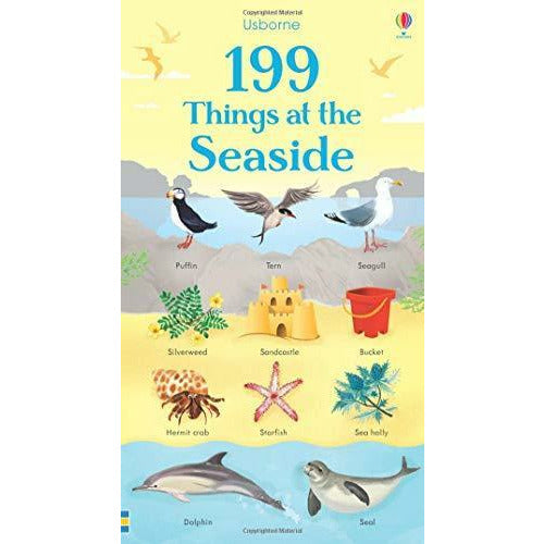 199 Things At The Seaside Board Book - Peekaboo