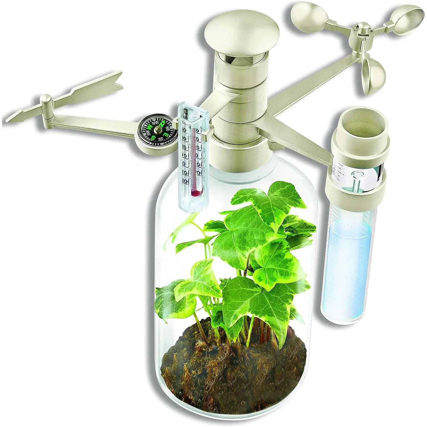 4M Green Science Weather Station Age- 8 Years & Above - Peekaboo