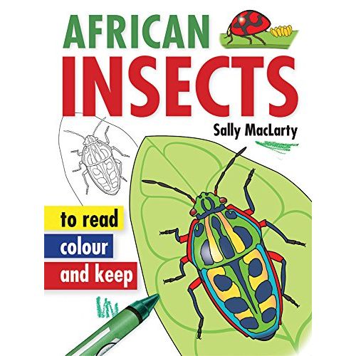 African Insects (Read, colour and keep) - Peekaboo