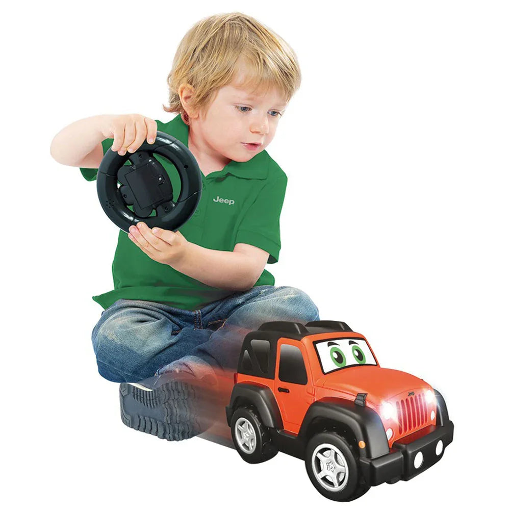 BB Junior Jeep My First RC Jeep Wrangler Orange Age 2 Years & Above ...