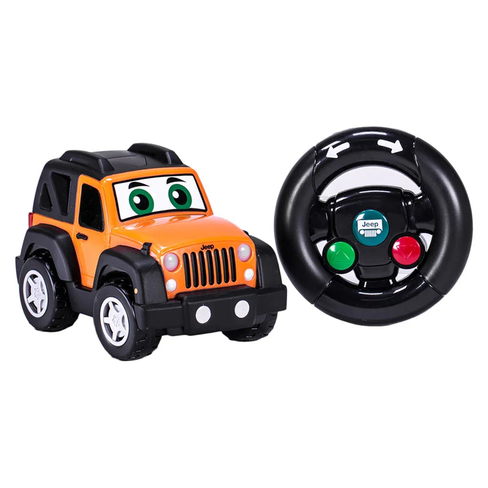 BB Junior Jeep My First RC Jeep Wrangler Orange Age 2 Years & Above ...