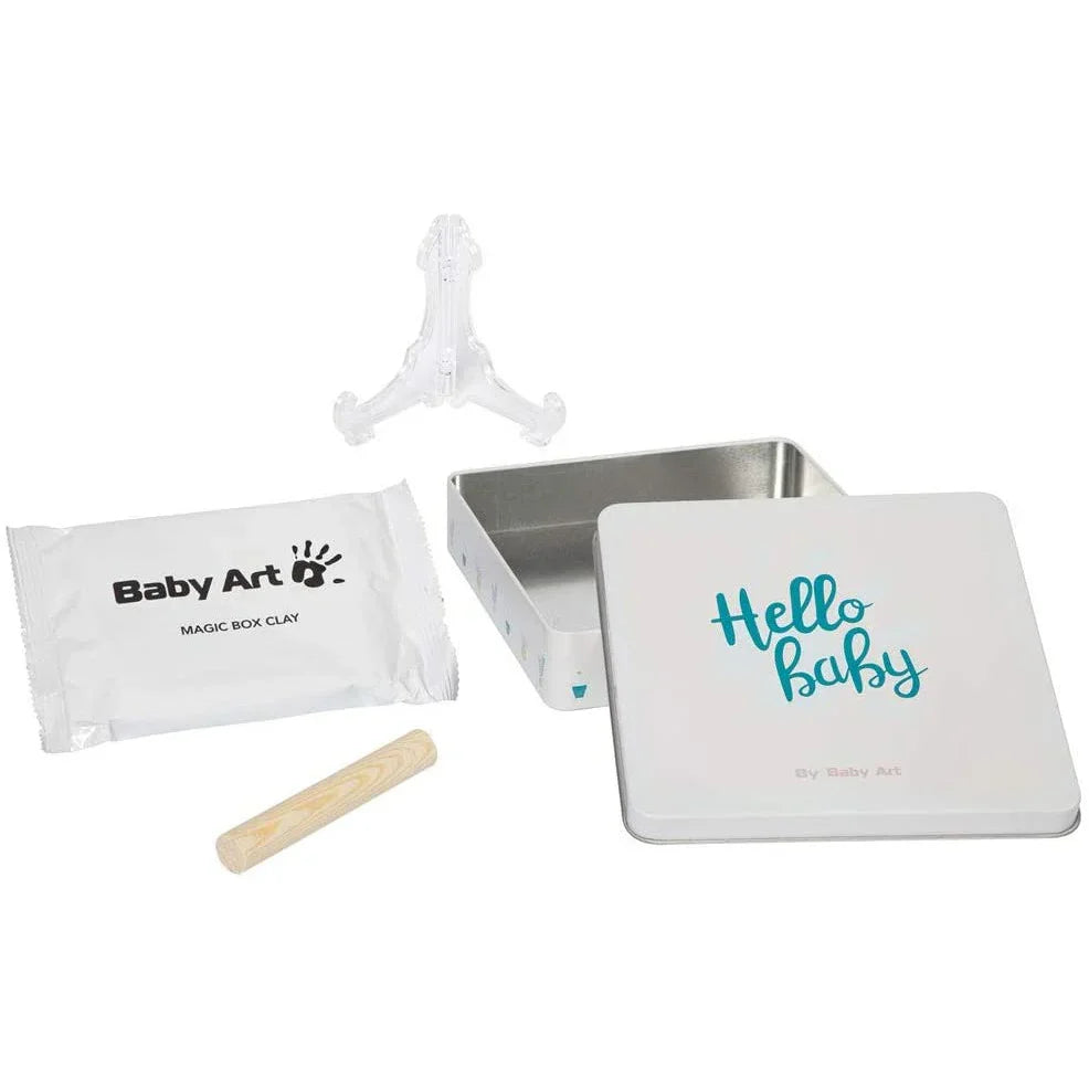 Baby Art Magic Box Square Essentials White Age-Newborn & Above - Peekaboo