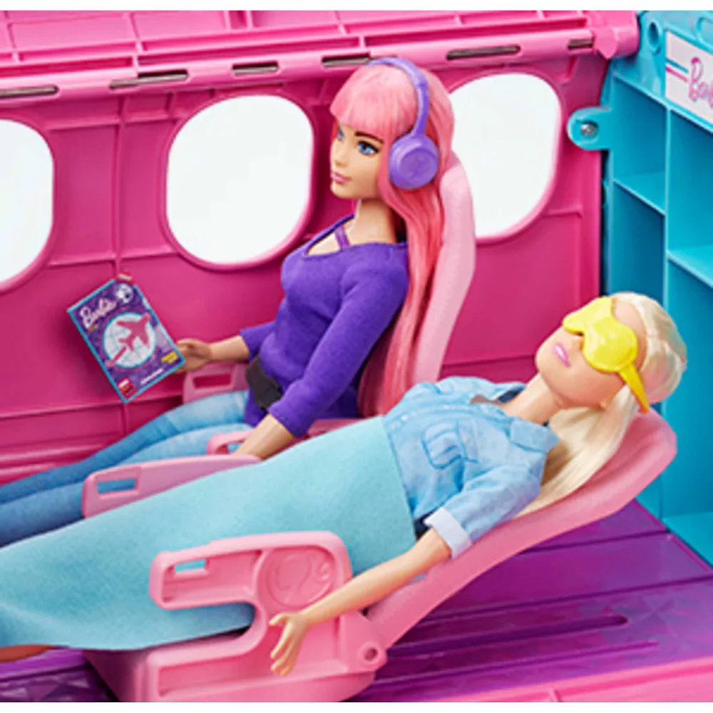 Barbie Dream Plane Pink Age- 3 Years to 7 Years - Peekaboo