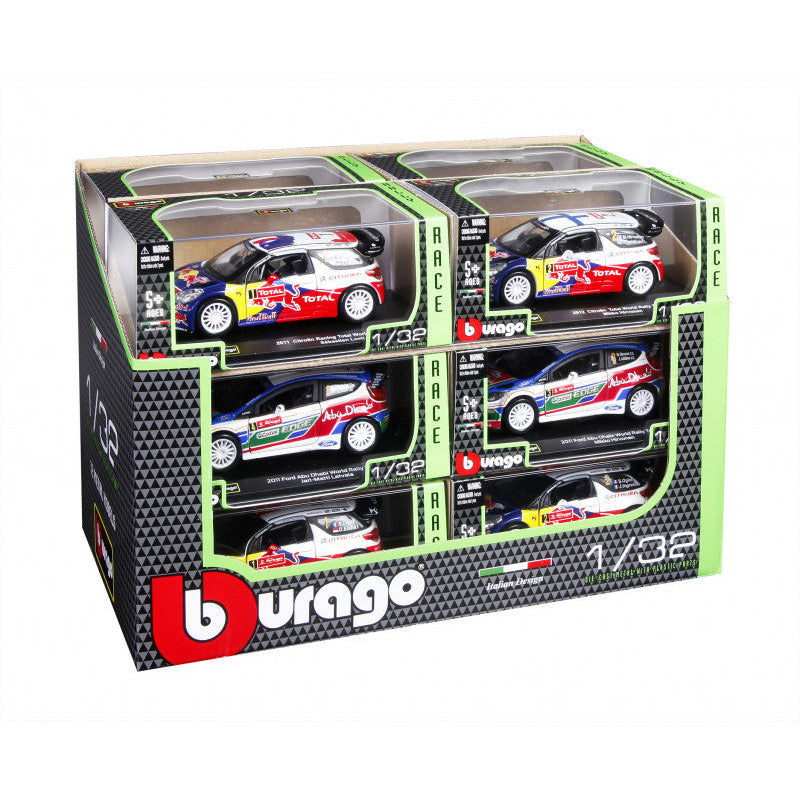 Bburago 1/32 Rally Miniature Cars Assorted Age- 3 Years & Above - Peekaboo
