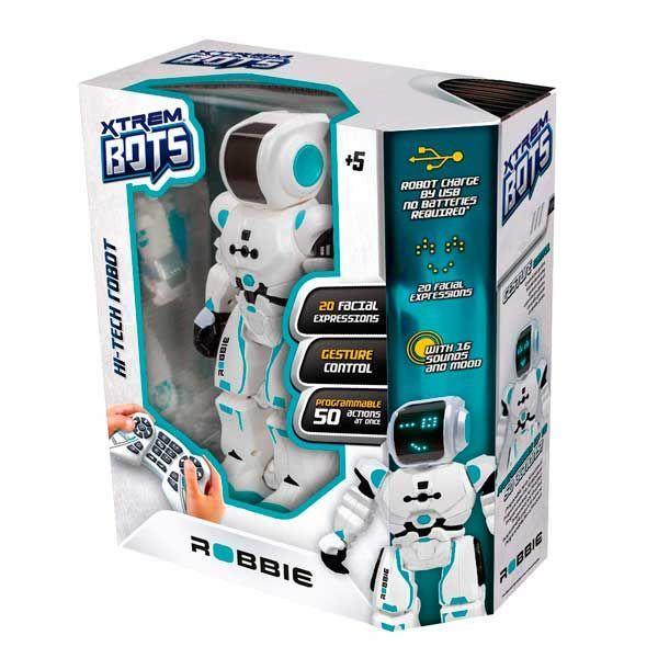 Blue Rocket Robbie Bot - Peekaboo