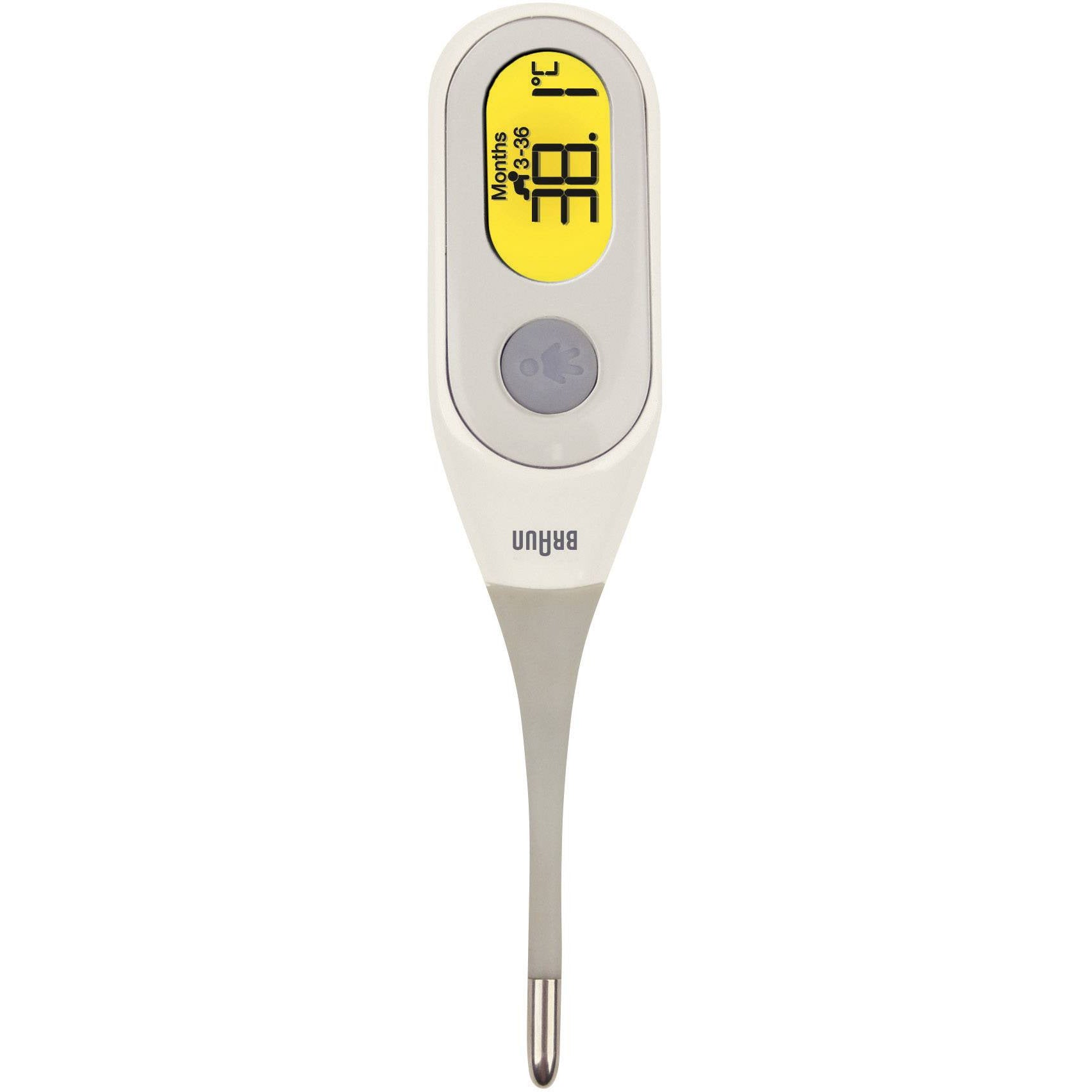Braun Age Precision Digital Thermometer Stick White Age- Newborn ...