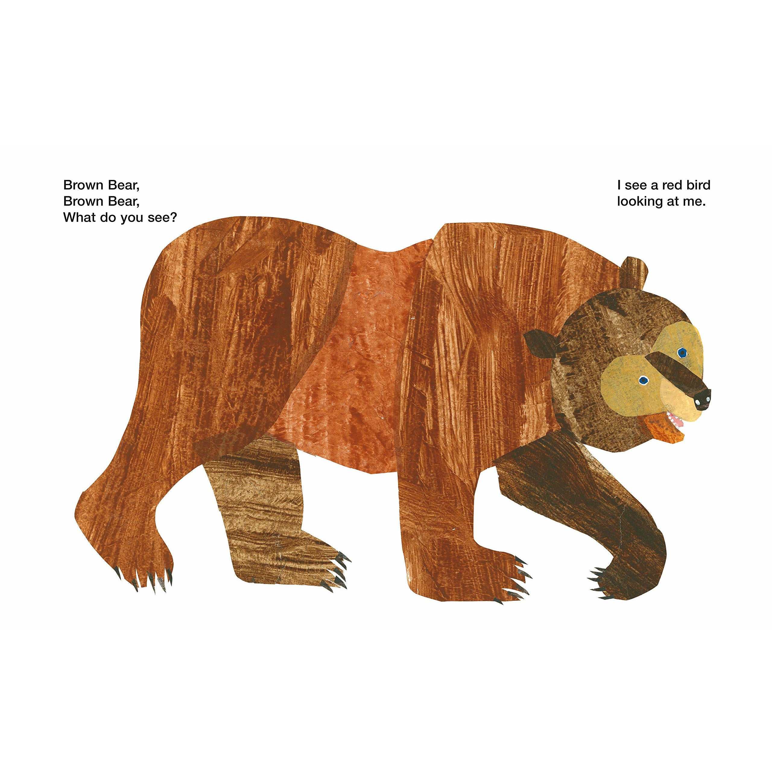 Brown Bear, Brown Bear, What Do You See? by Eric Carle - Peekaboo