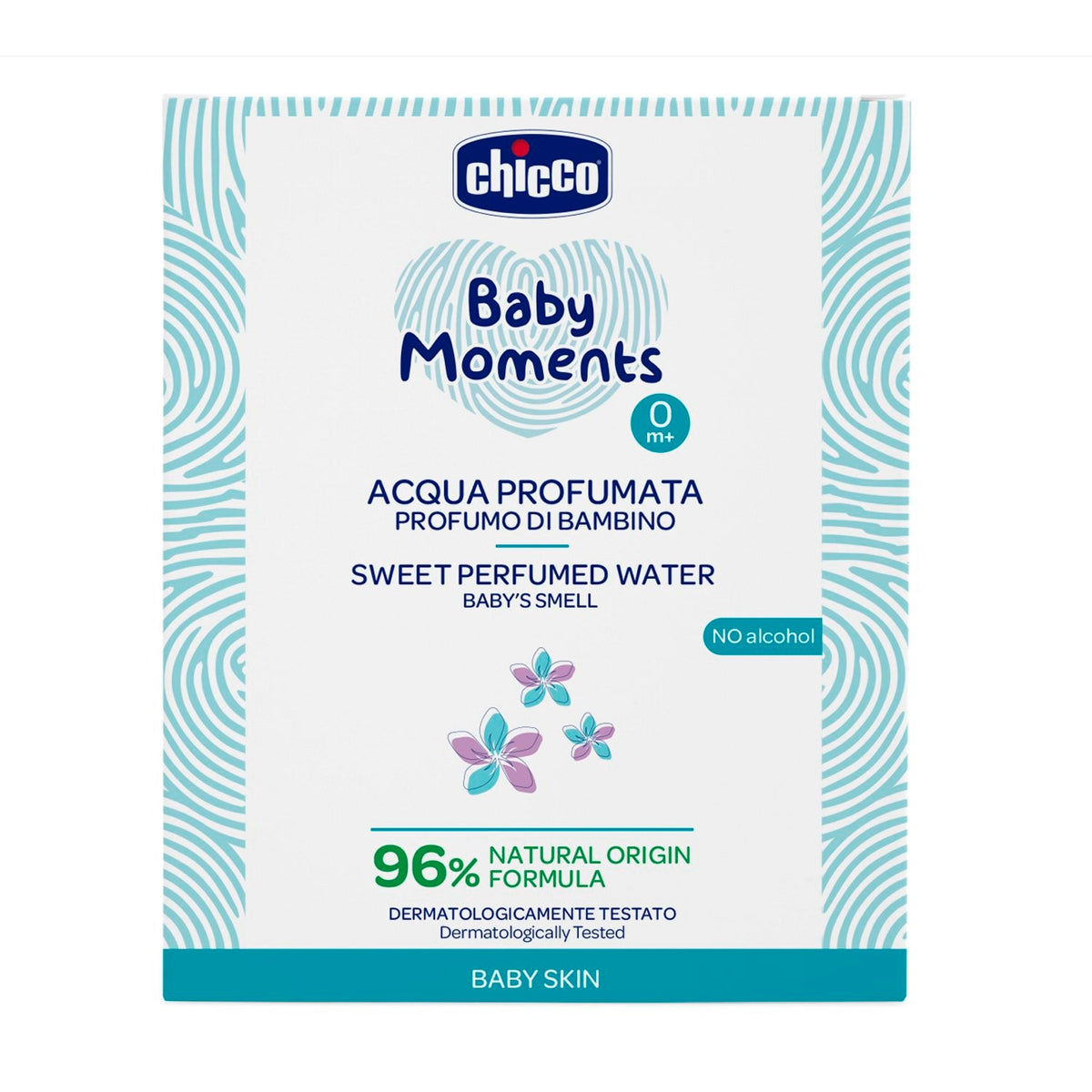 Chicco Baby Moments Sweet Perfumed Water for Babies 100ml Age- Newborn ...