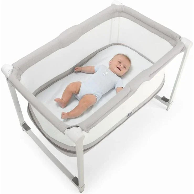 Chicco Zip & Go Travel Crib Glacial Age- Newborn to 2 Years - Peekaboo