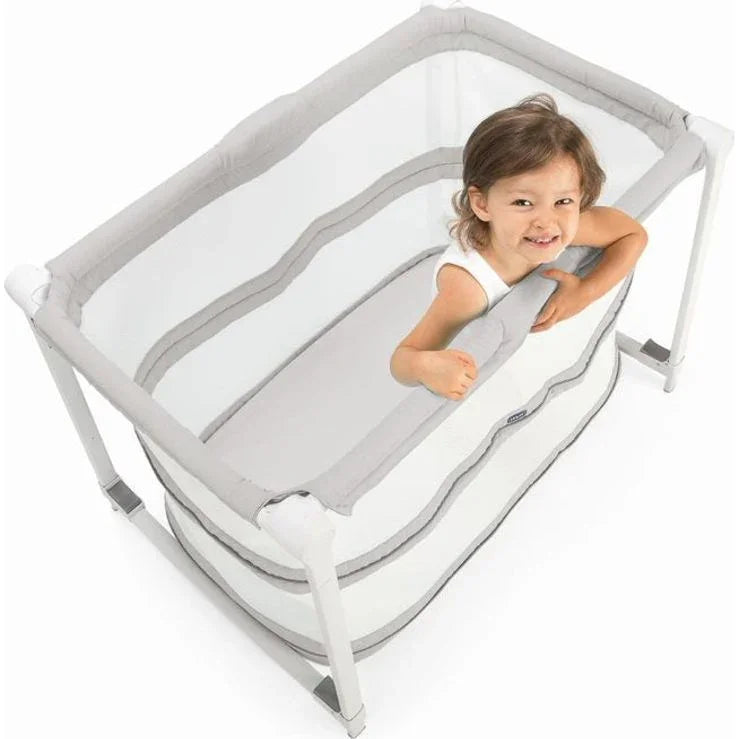 Chicco Zip & Go Travel Crib Glacial Age- Newborn to 2 Years - Peekaboo