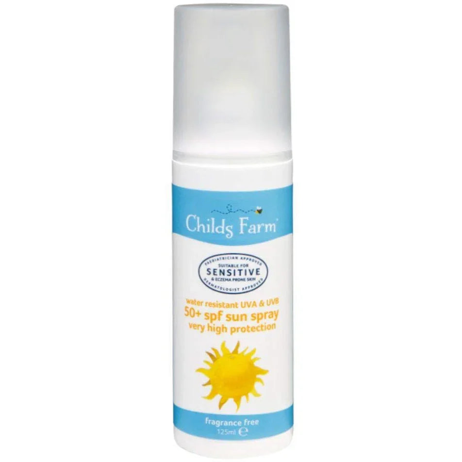 Childs Farm SPF 50+ Sun Screen Spray Unfragranced 125ml - Peekaboo