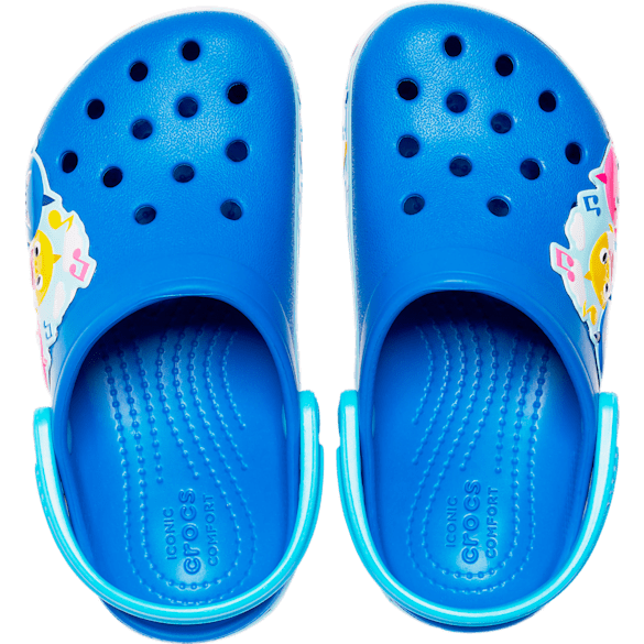 Crocs Baby Shark Band Clog Shoes Blue CC021 Age- 2 Years & Above - Peekaboo