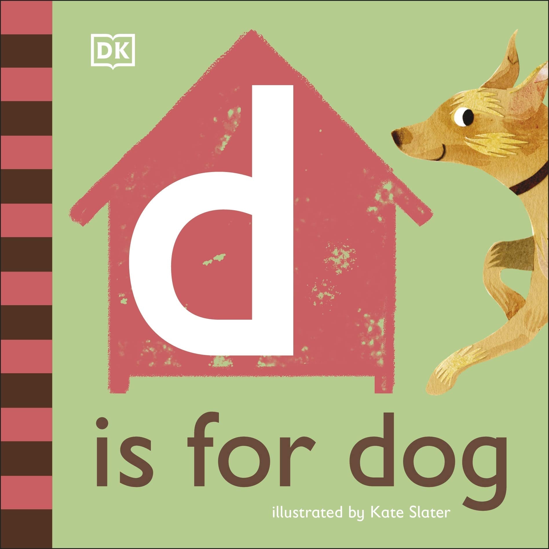 D is for Dog Board book - Peekaboo