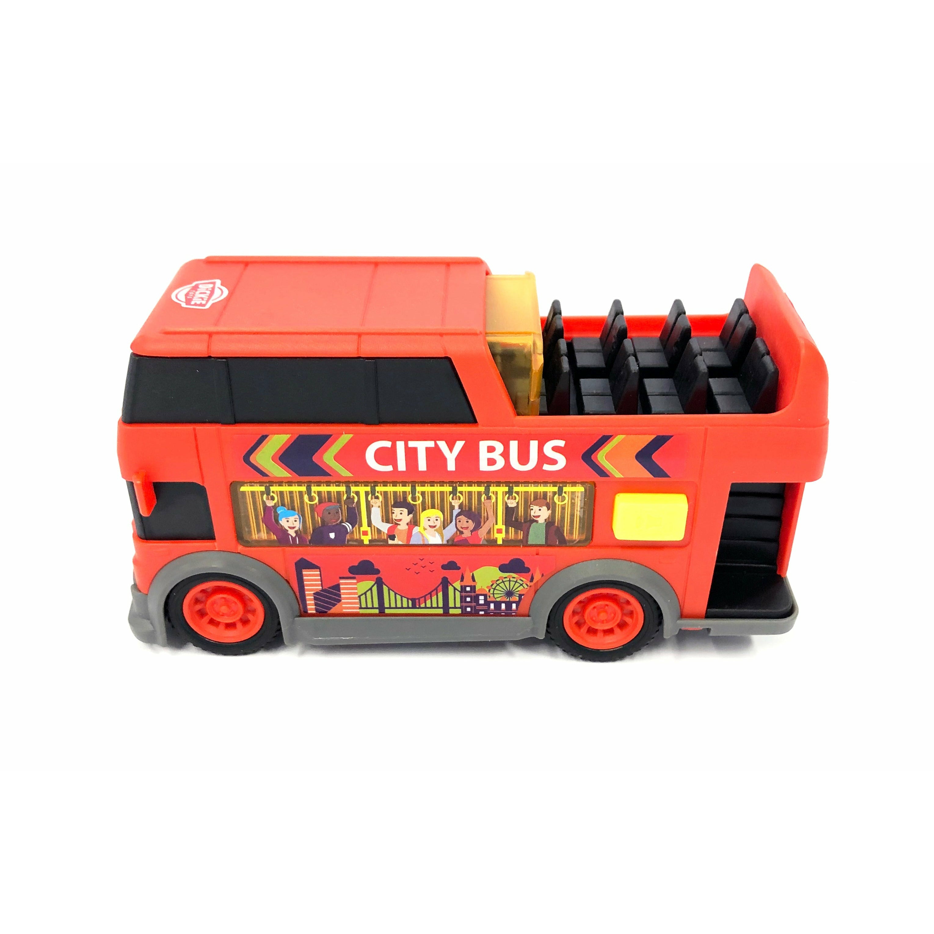 Dickie City Bus Multicolor Age-3 Years & Above - Peekaboo