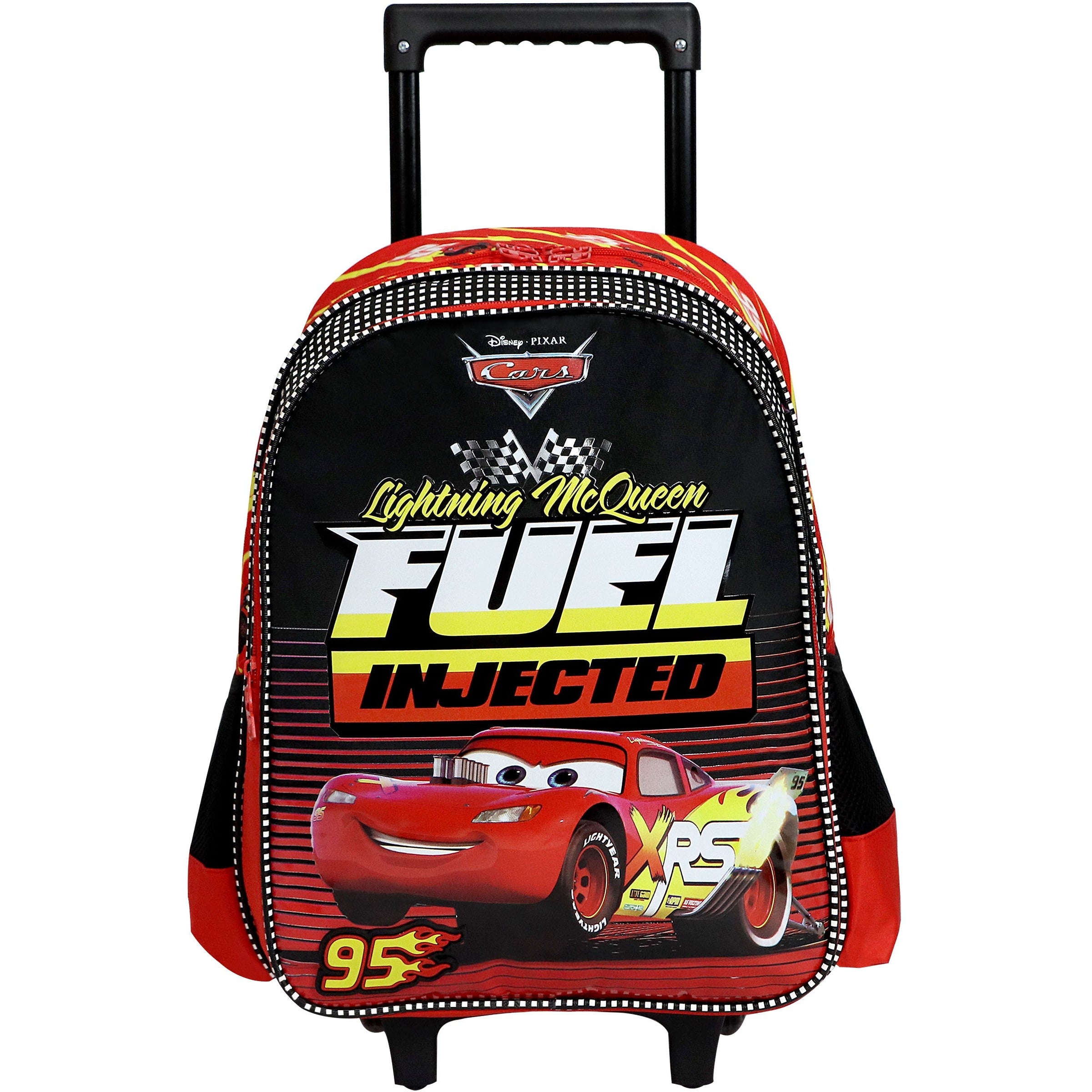 Disney Cars Fuel Injected Trolley Bag 16-inch Age- 7 Years to 9 Years ...