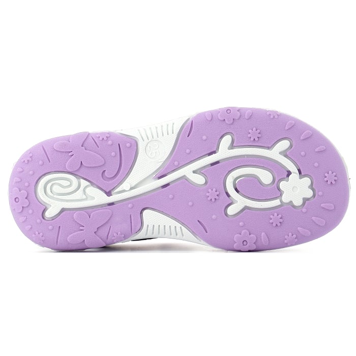 Disney Frozen 2 Girls Kids Classic Sandals & Mules Lilac - Peekaboo