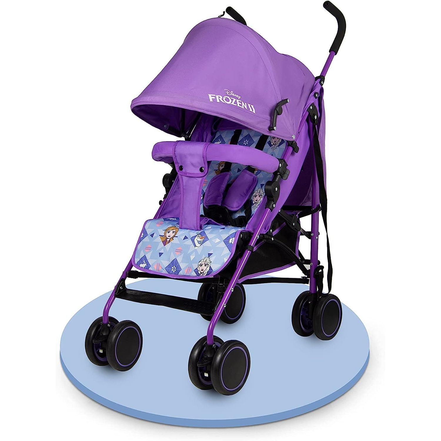 Disney Frozen 2 Lightweight Adventure Stroller + Storage Cabin Purple ...