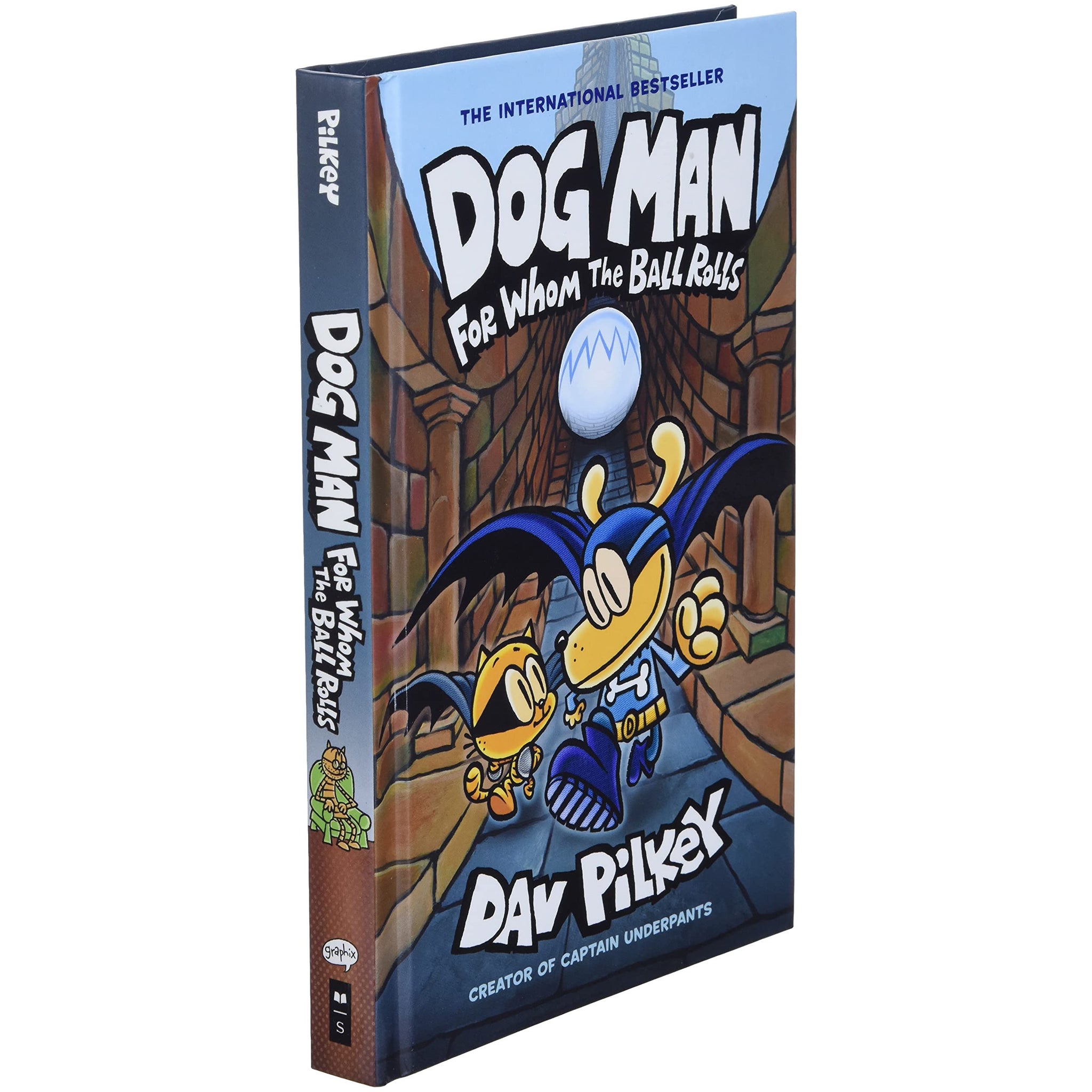 how to draw dog man for whom the ball rolls