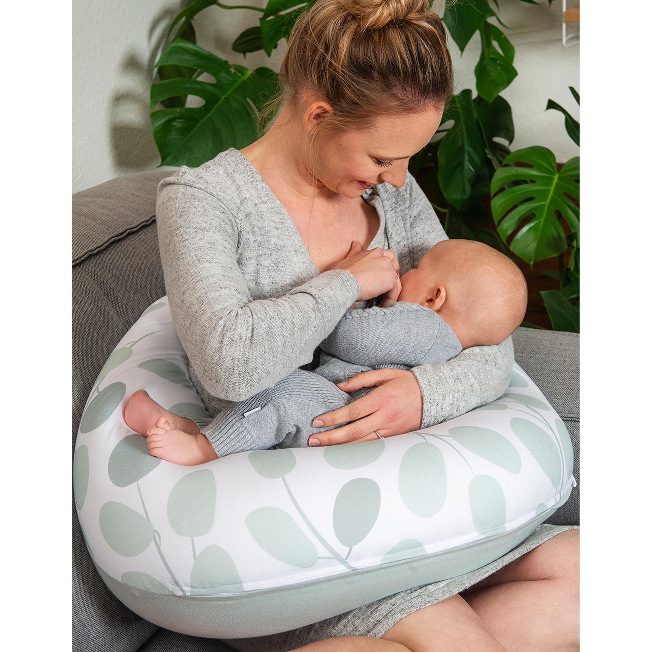 Doomoo Buddy Leaves Aqua Green Age-Newborn & Above - Peekaboo