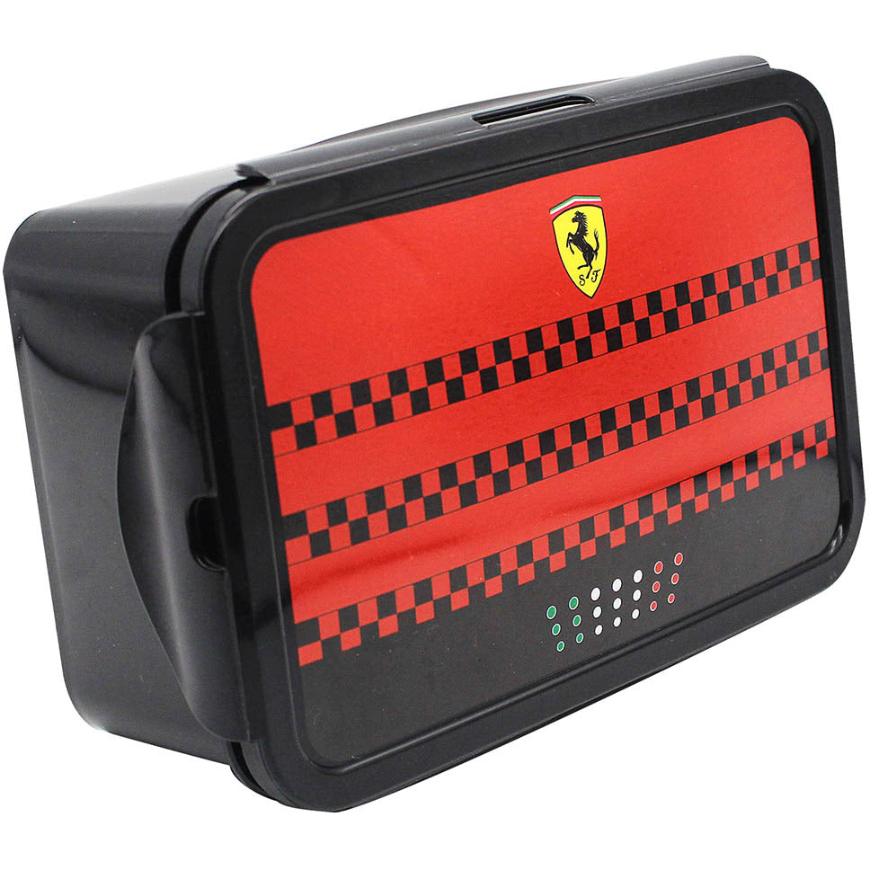Ferrari Home Track Lunch Box Plastic Age-4 Years & Above - Peekaboo