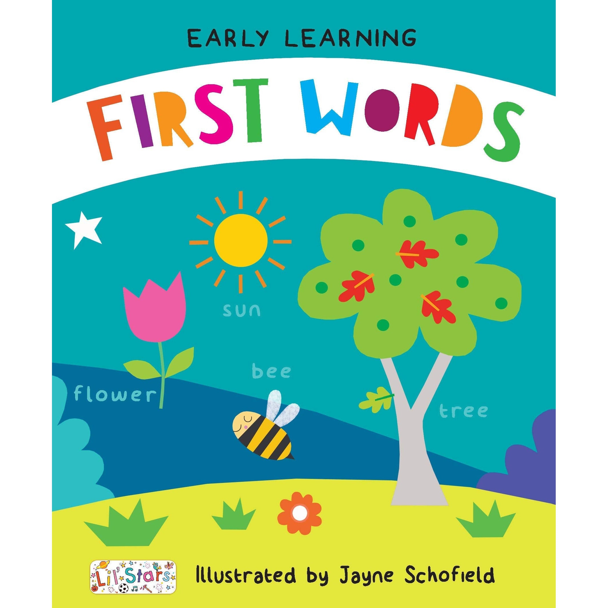 First Words -Early Learning Padded Board Books - Peekaboo