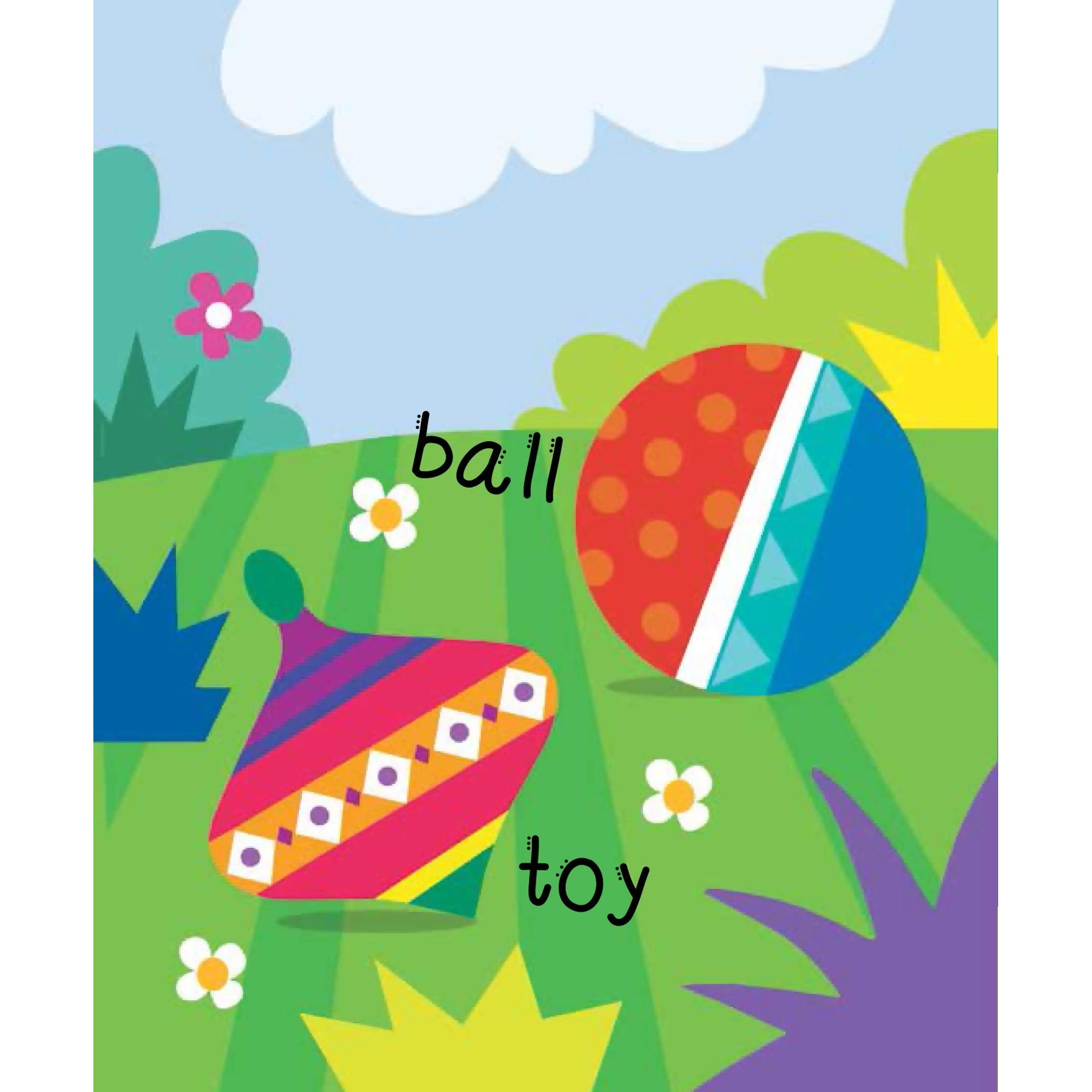 First Words -Early Learning Padded Board Books - Peekaboo