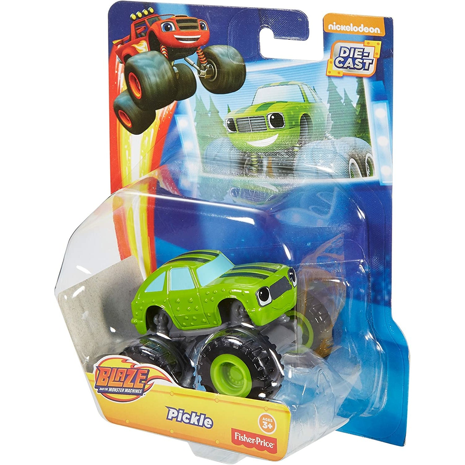 Fisher-Price Nickelodeon Blaze & The Monster Machines Pickle Vehicle 3Y ...